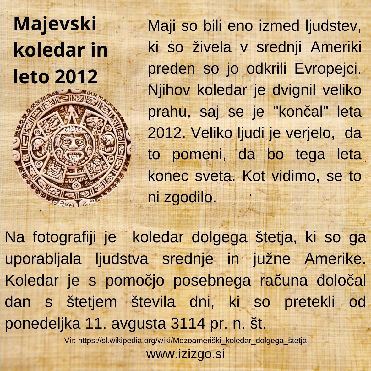 Kaj je koledar? - Izi Zgodovina